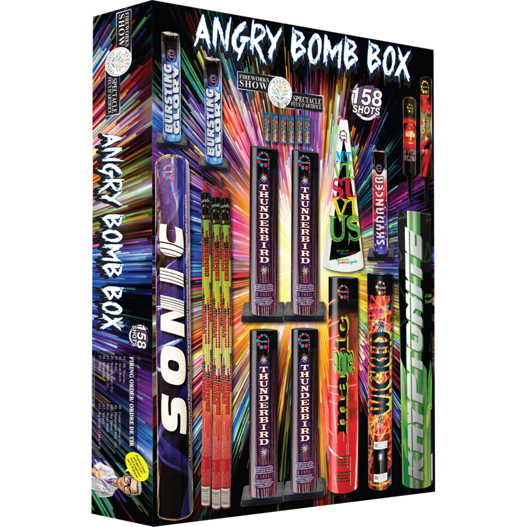 ANGRY BOMB BOX Powerhouse Fireworks Ontario s Retail And Wholesale